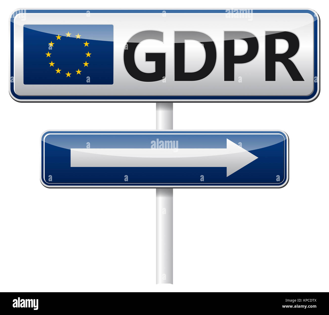 GDPR - European General Data Protection Regulation Stock Photo - Alamy