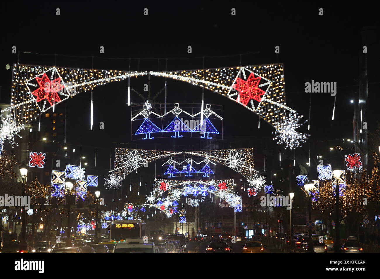 Bucharest christmas market hi-res stock photography and images - Alamy