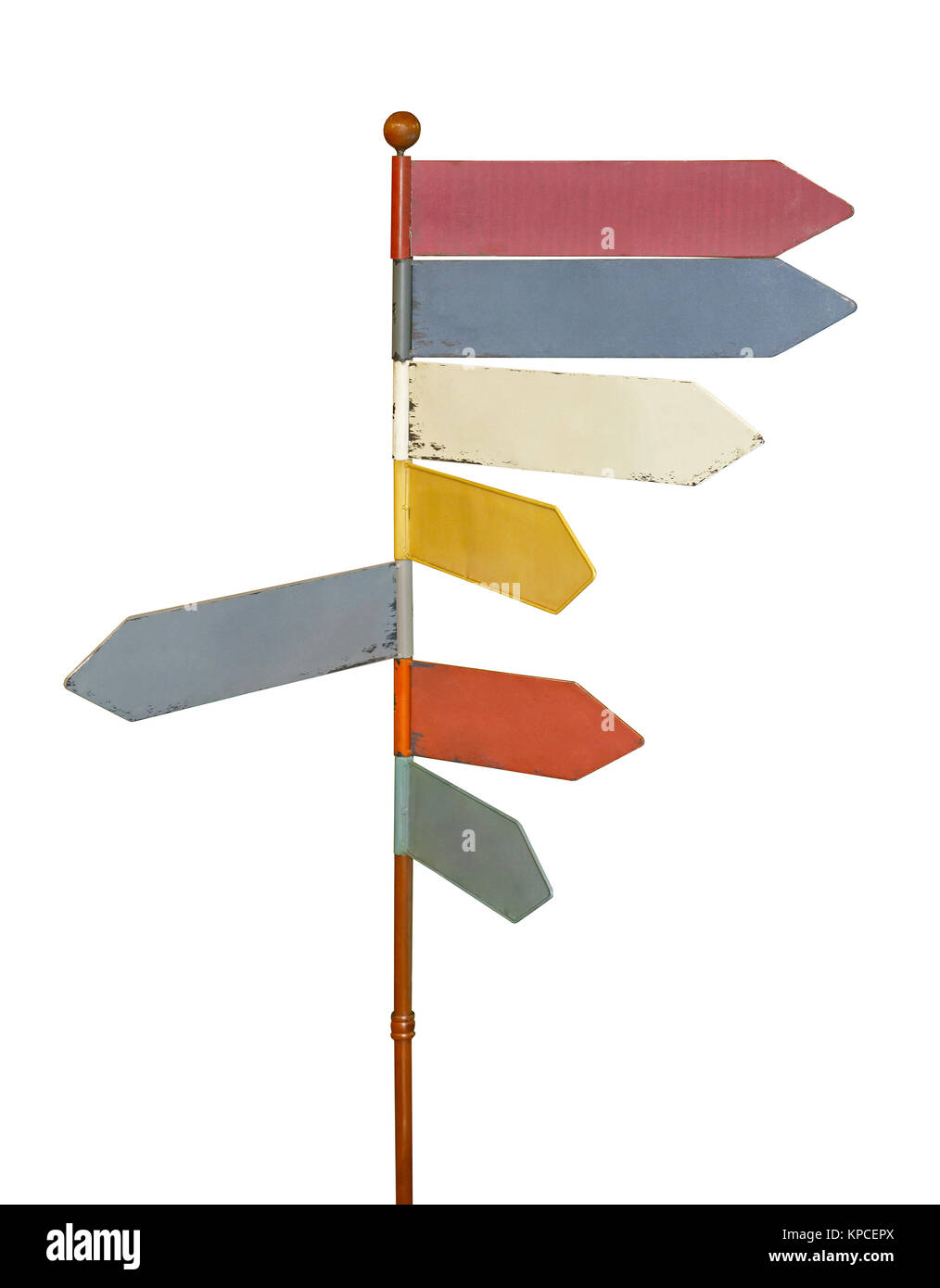 Directional arrows Cut Out Stock Images & Pictures - Alamy