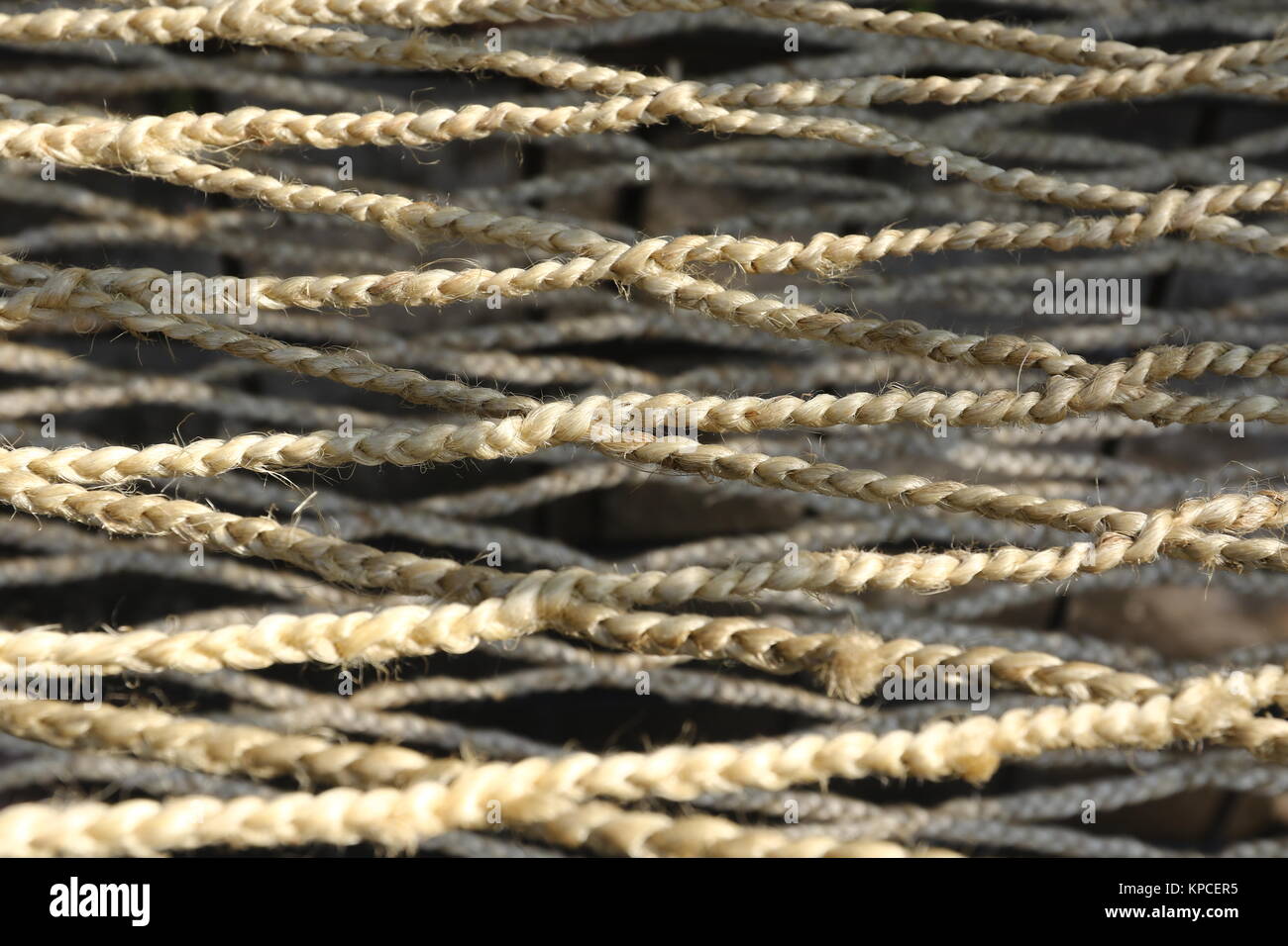 Handmade jute product Stock Photo - Alamy