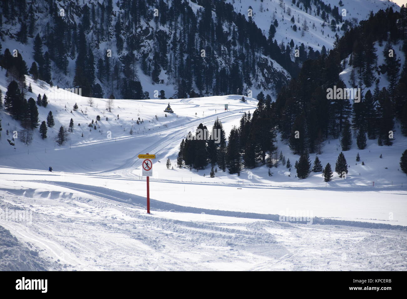 ski slope,cross country skiing,stallersattel,east tyrol,trail,road ...
