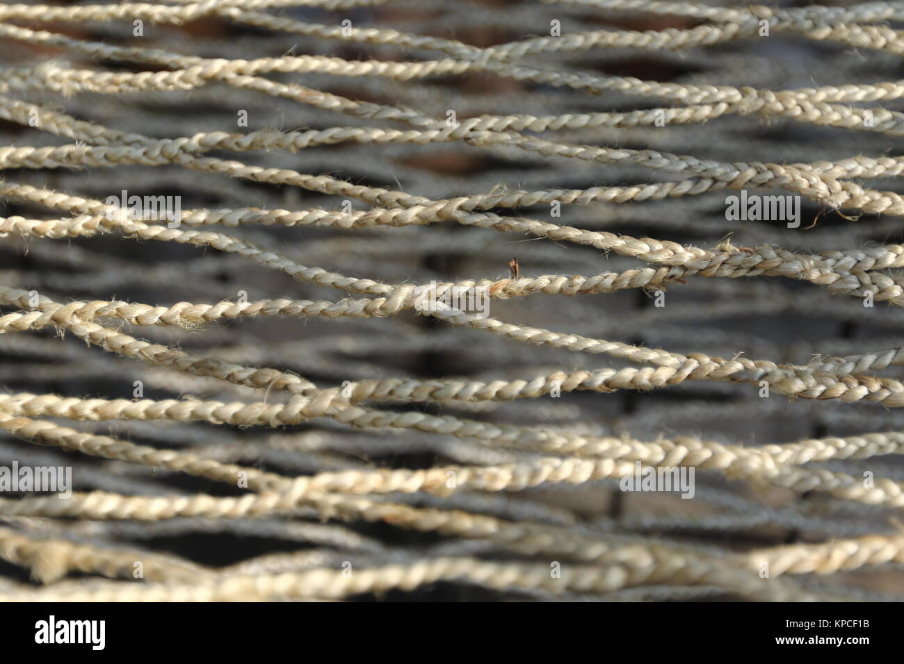 Handmade jute product Stock Photo - Alamy