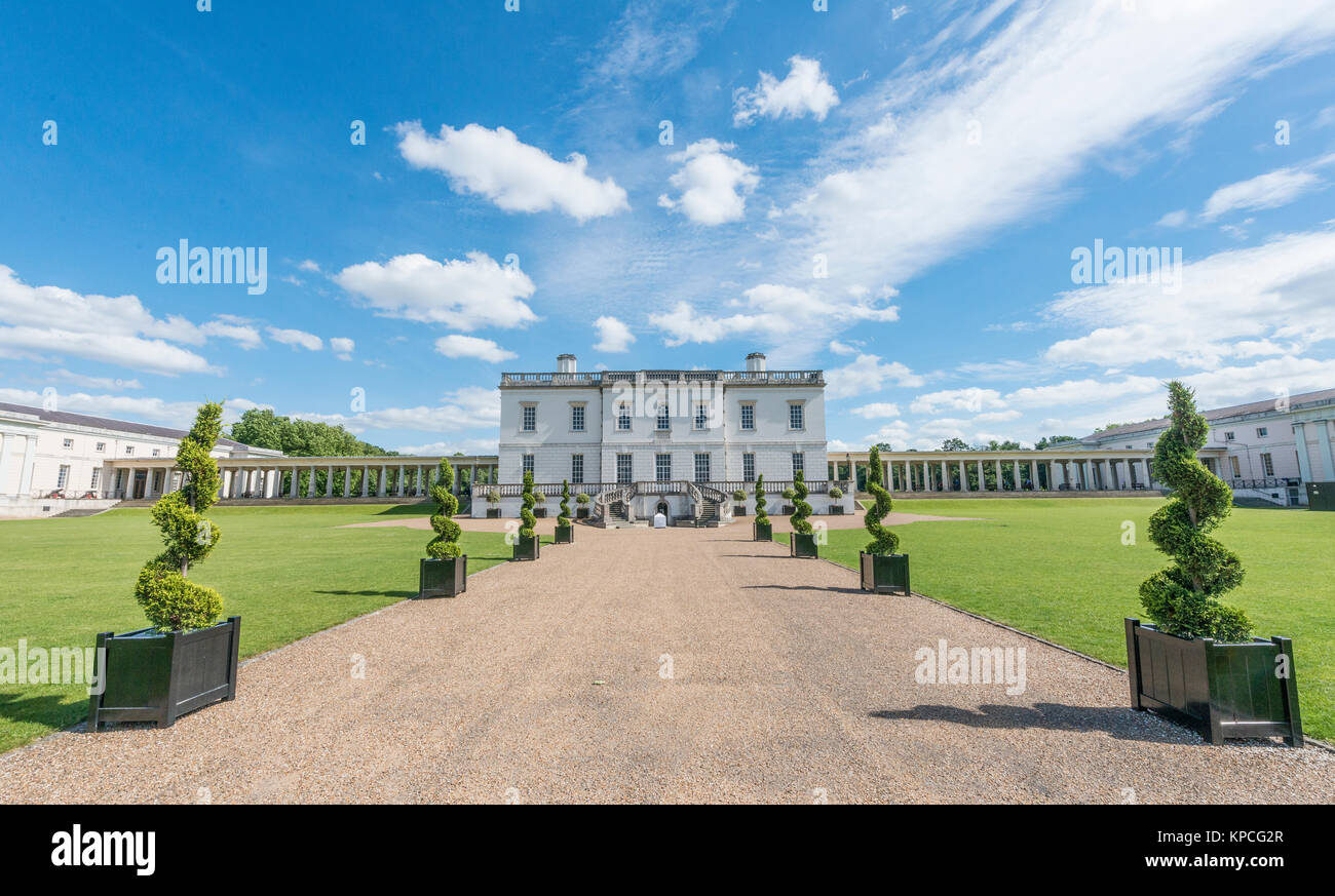 The Queens House, Greenwich, London, England, Great Britain Stock Photo ...