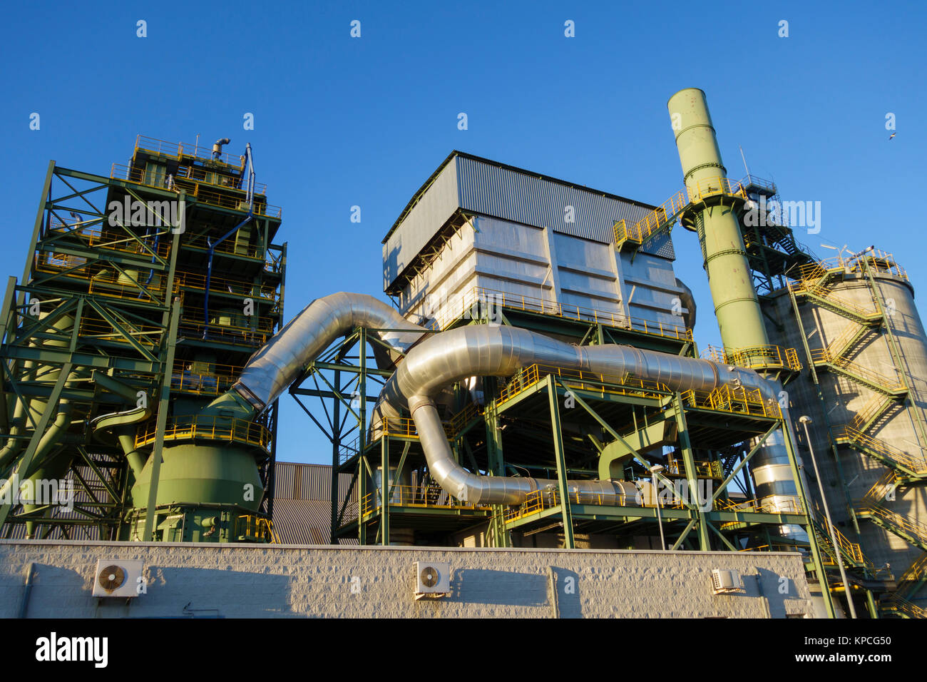 Industrial building in a processing factory Stock Photo - Alamy