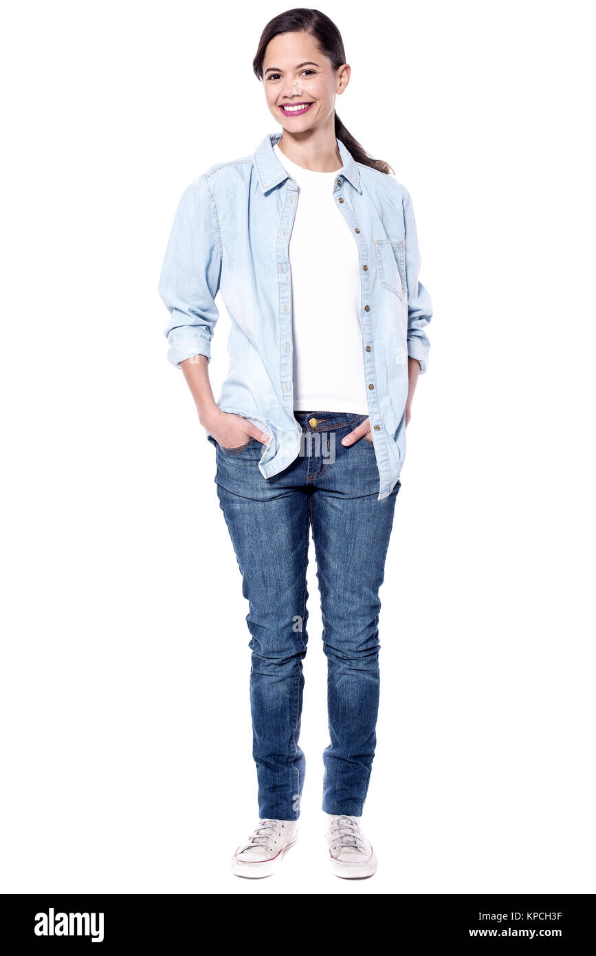 How is my new attire! Stock Photo - Alamy