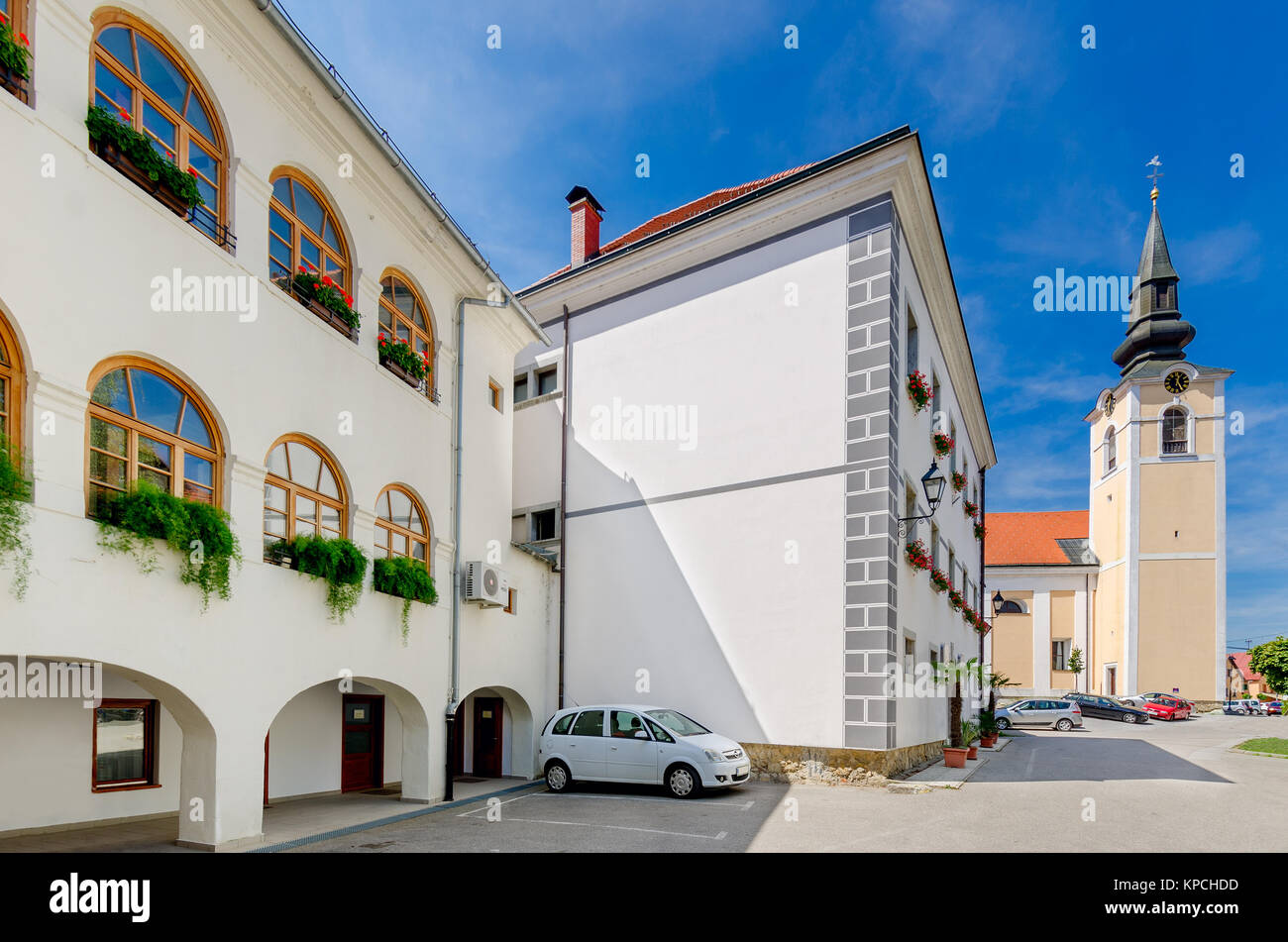 Commandery buildings (14th century) , town of Metlika, Bela Krajina ...
