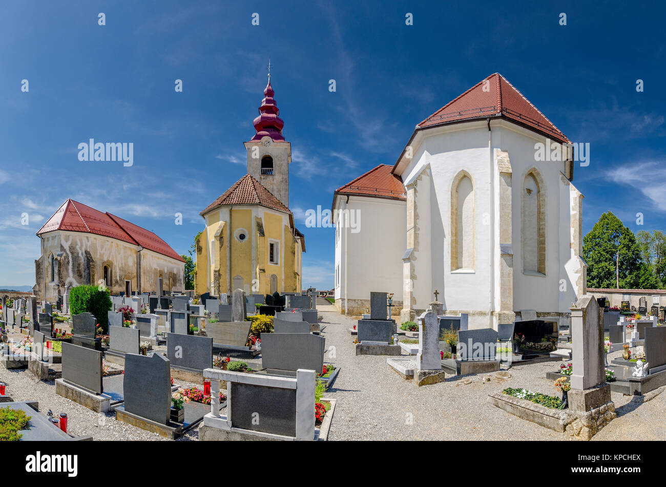 Tri fare - the pilgrimage complex features three Gothic churches in ...