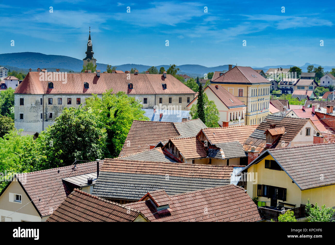 Town of Metlika, Bela Krajina (White Carniola) region in Slovenia ...