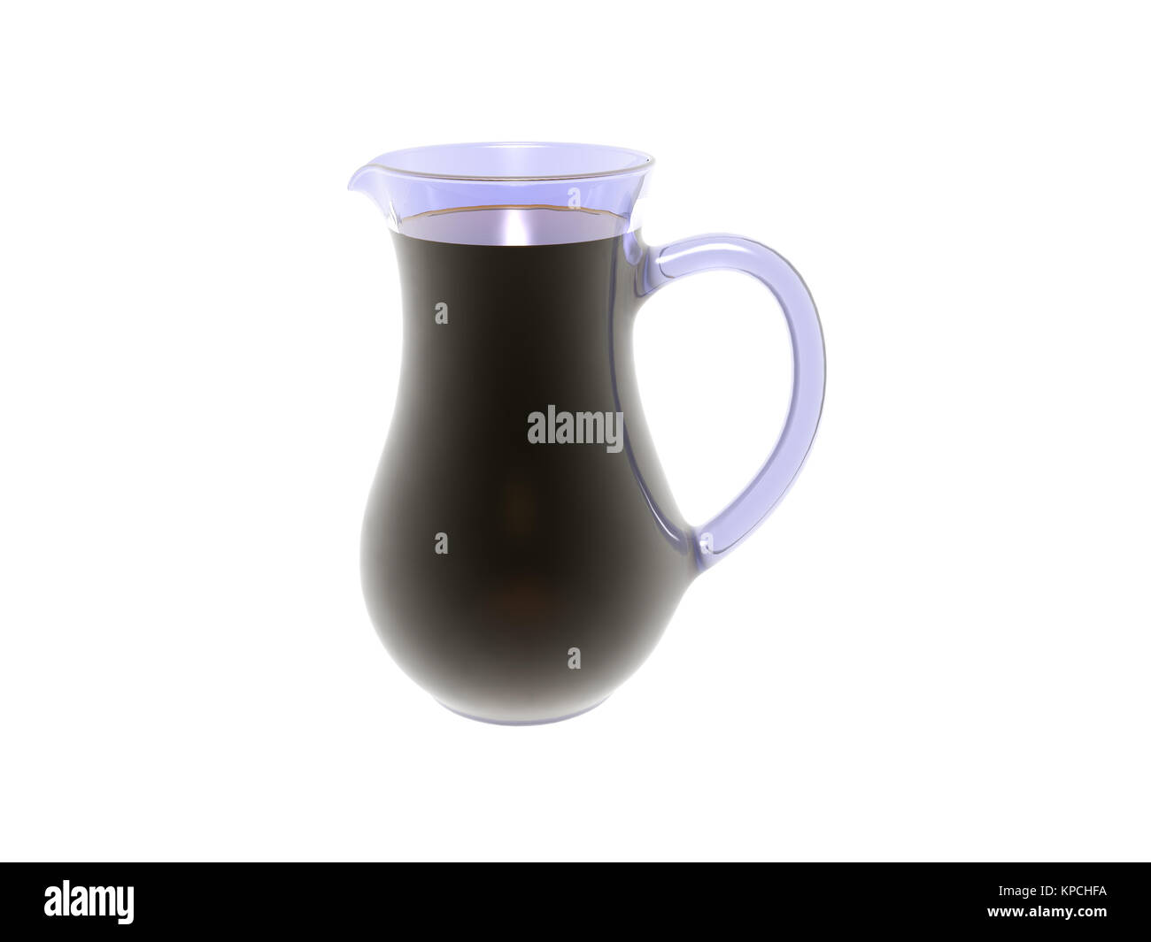 optional decanter of iced tea Stock Photo - Alamy