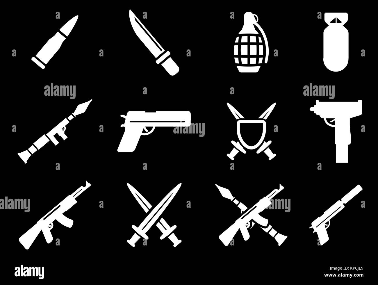 Ak47 bullet Black and White Stock Photos & Images - Alamy