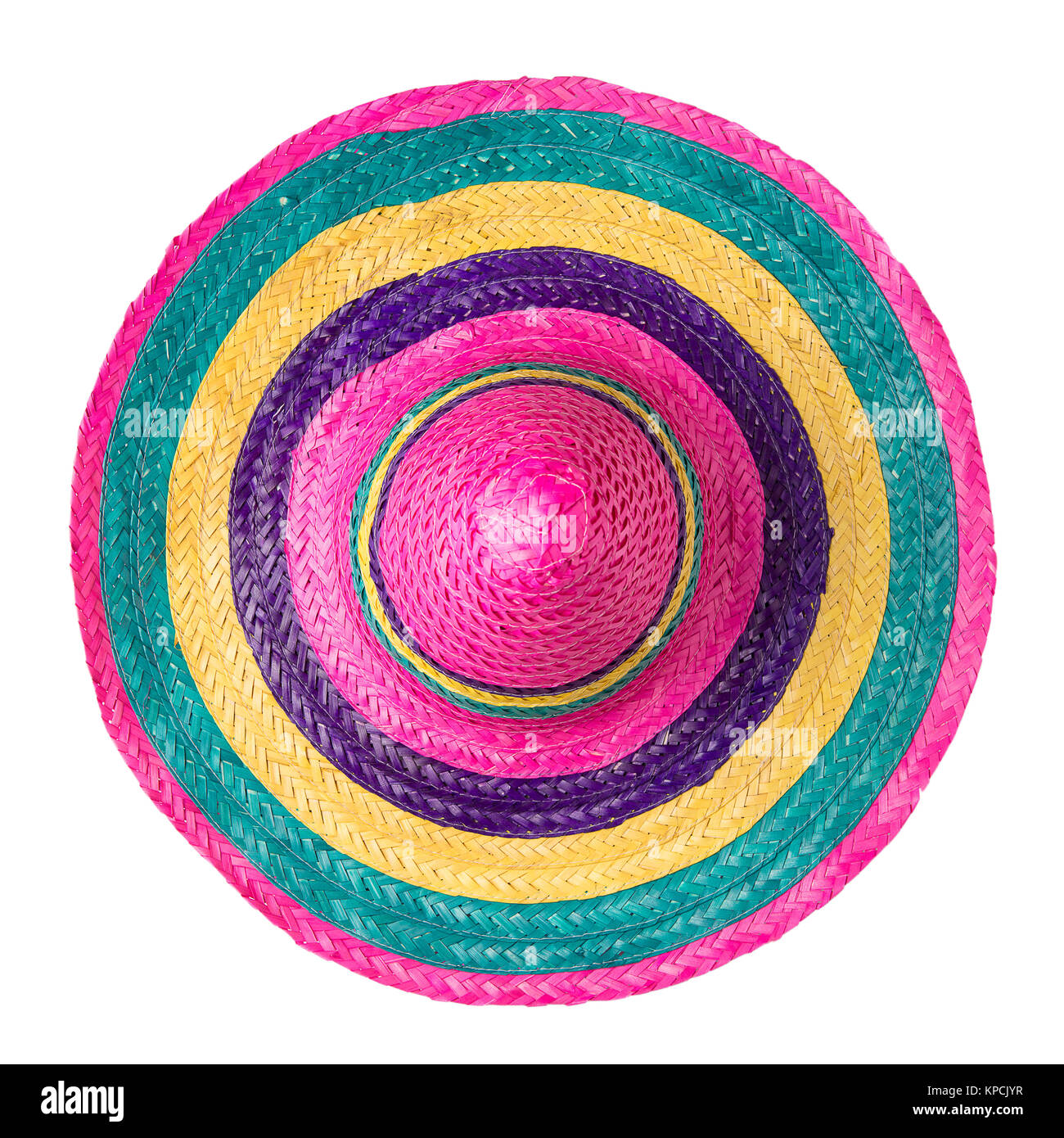 Mexican straw sombrero Stock Photo - Alamy