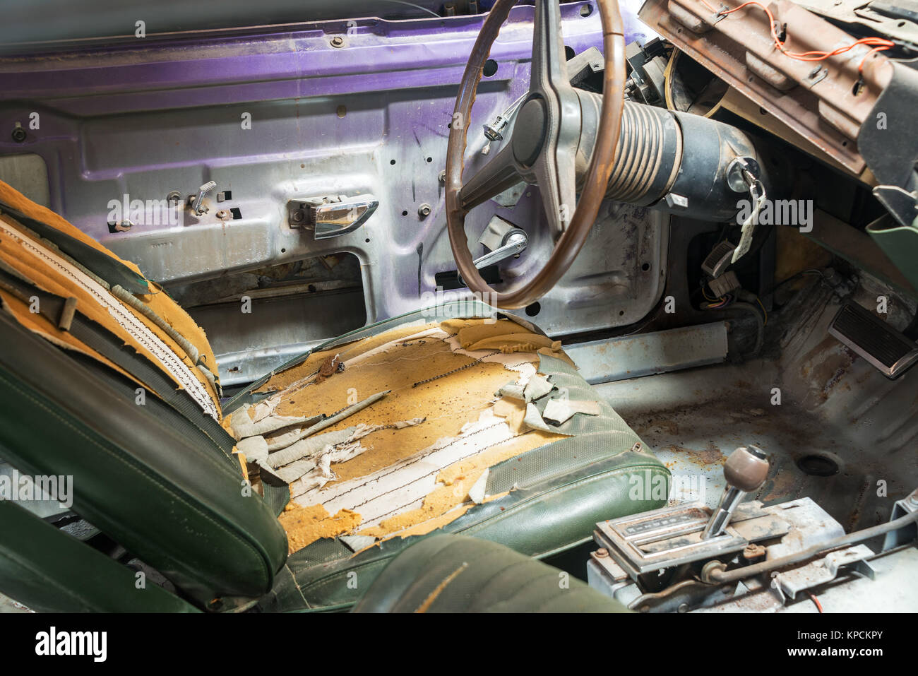 Dirty Car Interior High Resolution Stock Photography and Images - Alamy