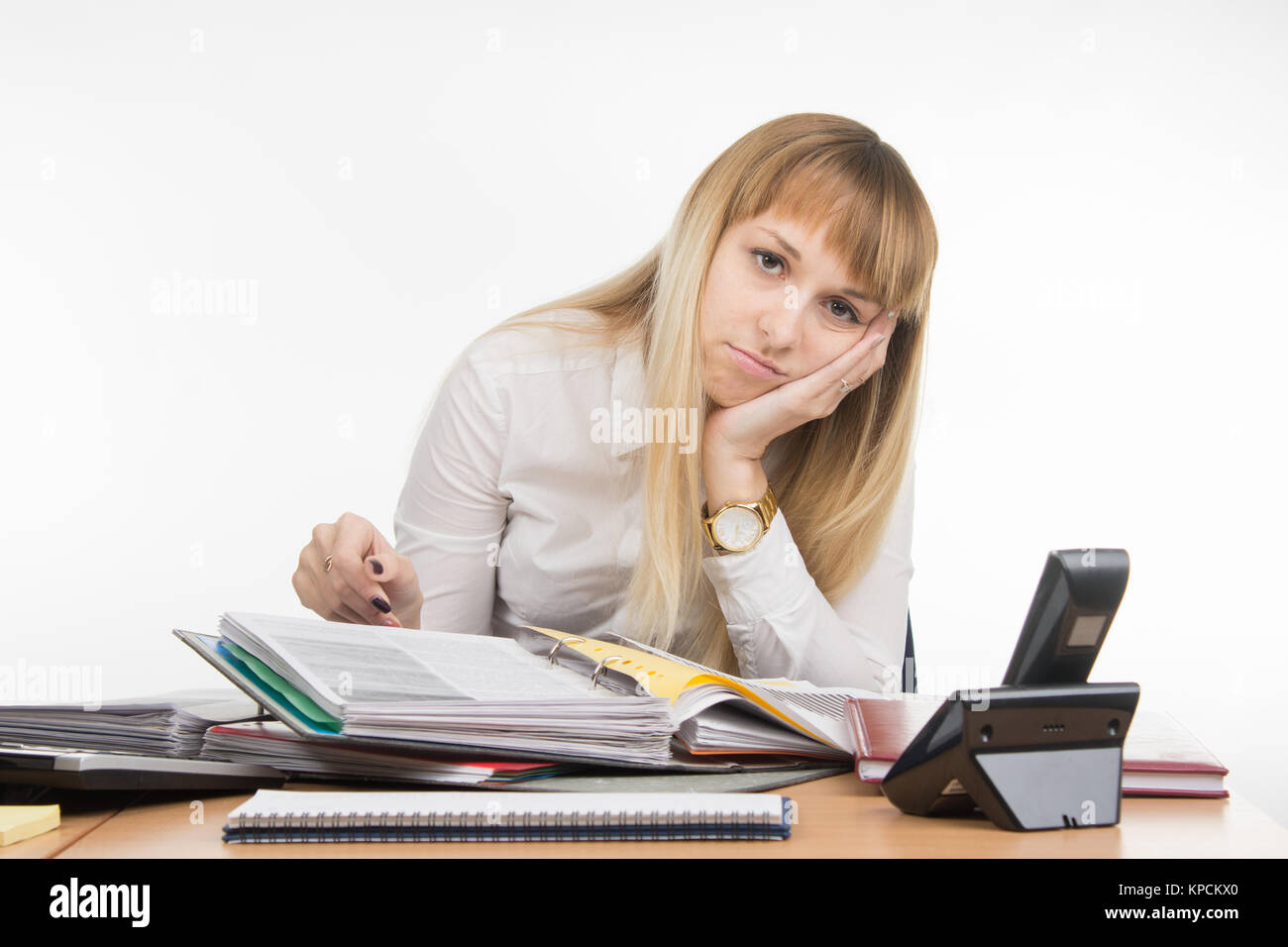 Digging through paper hi-res stock photography and images - Alamy