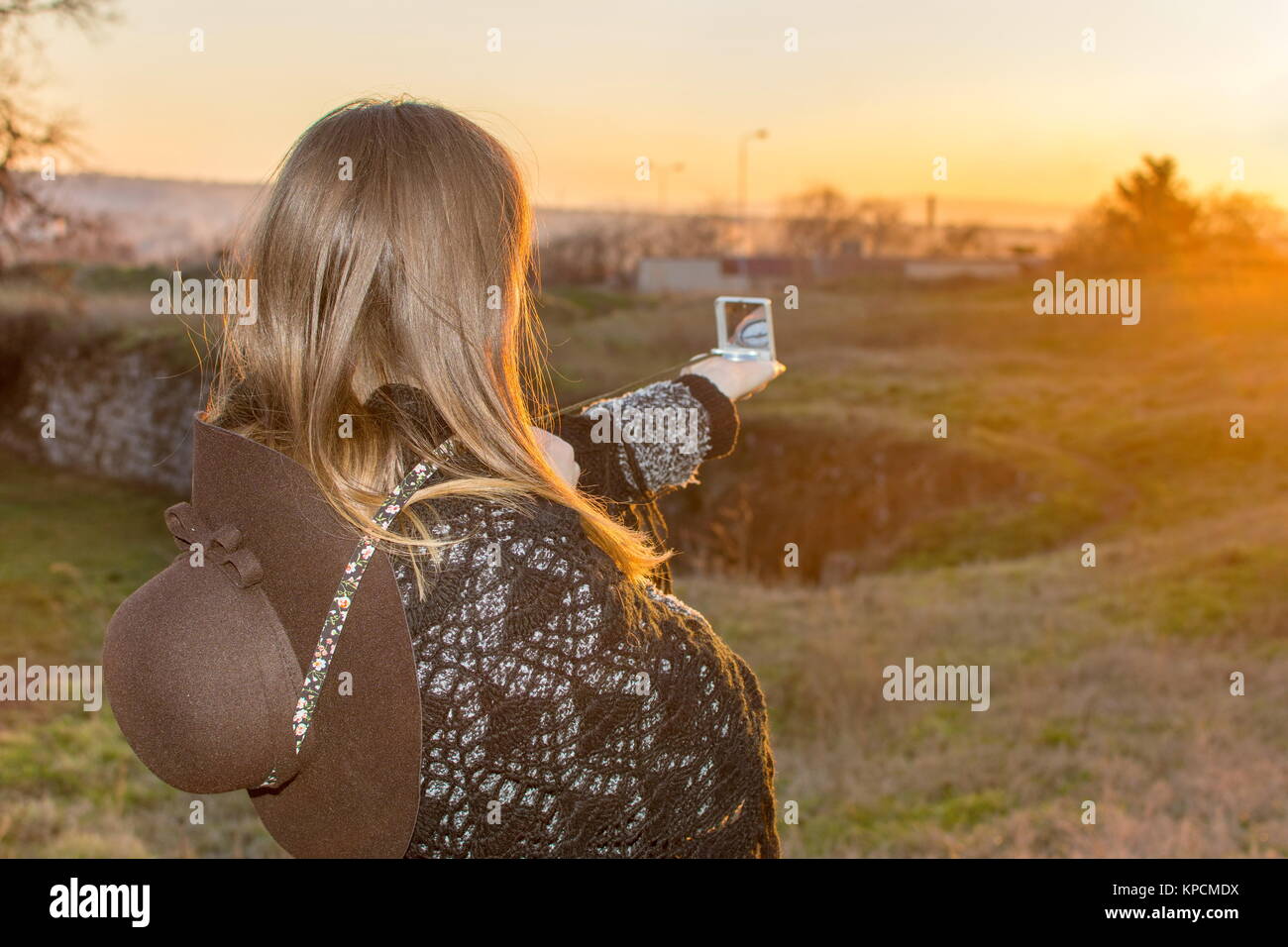 Girls compass map hi-res stock photography and images - Alamy