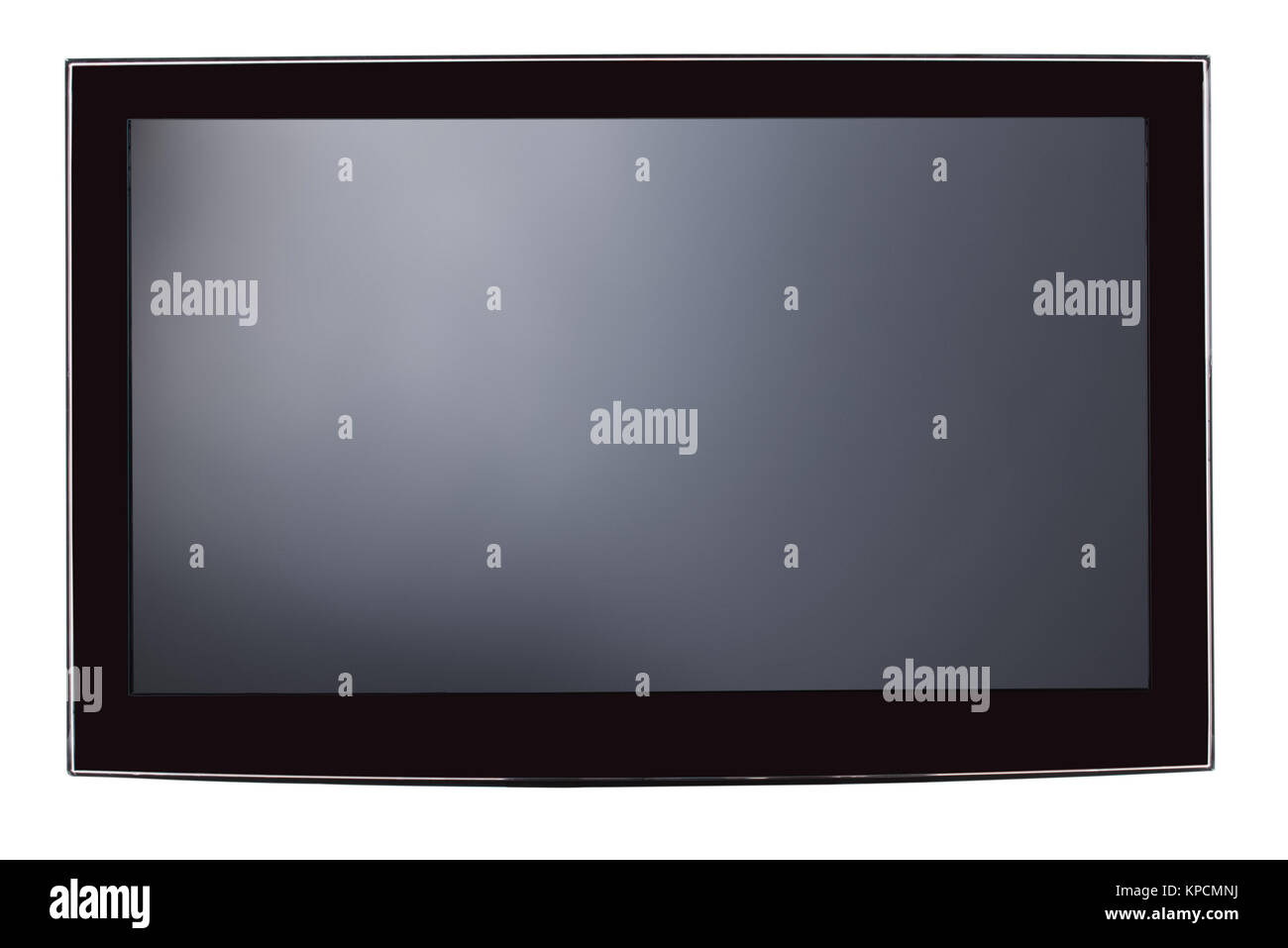 Closeup Of Flat Screen Television Stock Photo - Alamy
