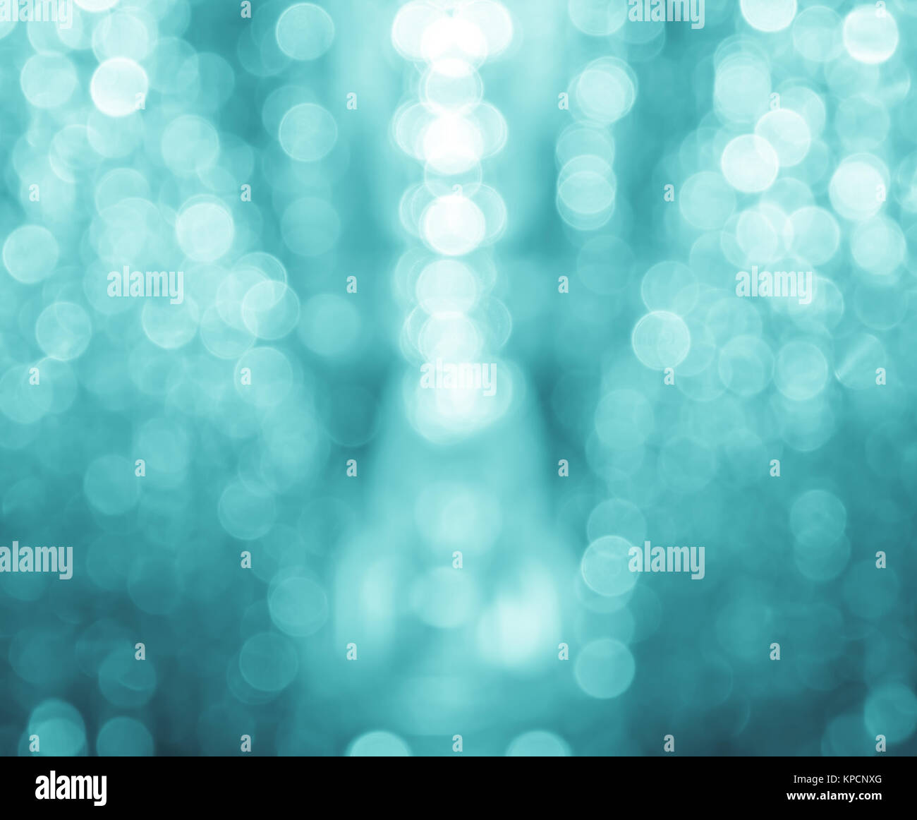 Bokeh turquoise color background Stock Photo - Alamy