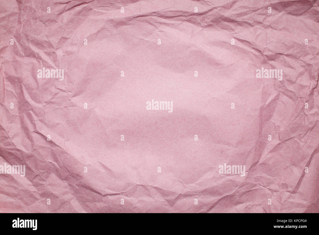 pink Crumpled paper Stock Photo - Alamy