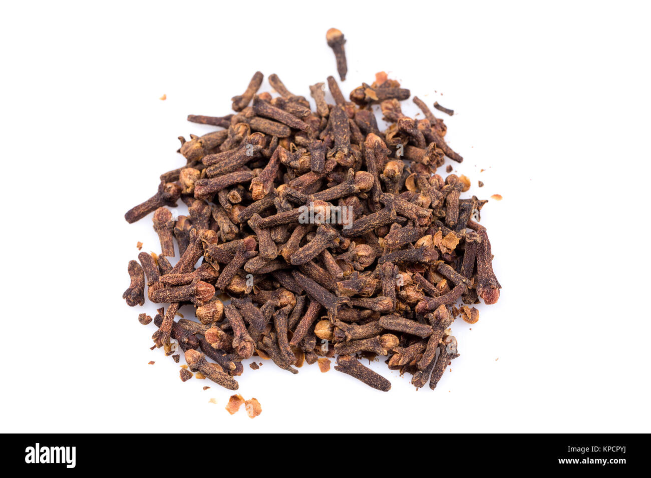 Cloves isolated on white background Stock Photo - Alamy