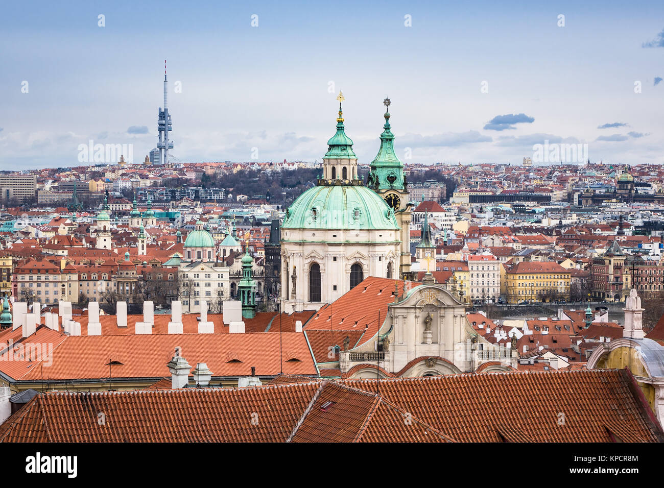 view of prague Stock Photo - Alamy