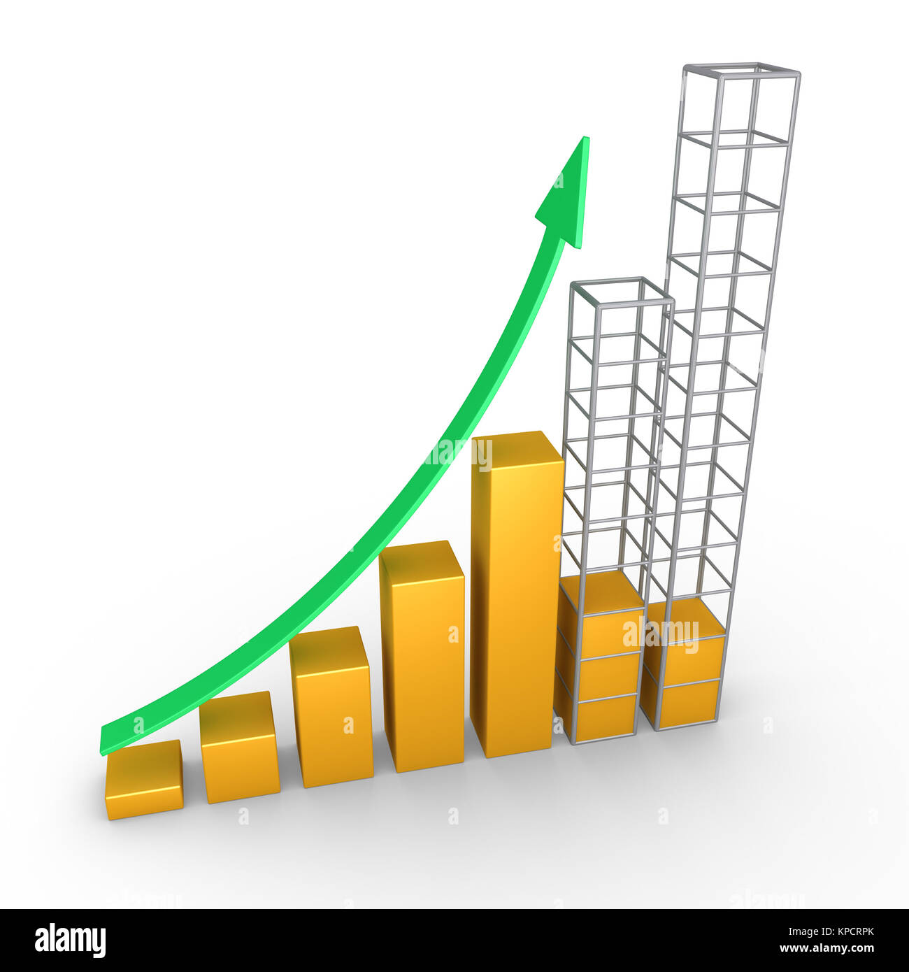 Graphic chart construction Stock Photo - Alamy