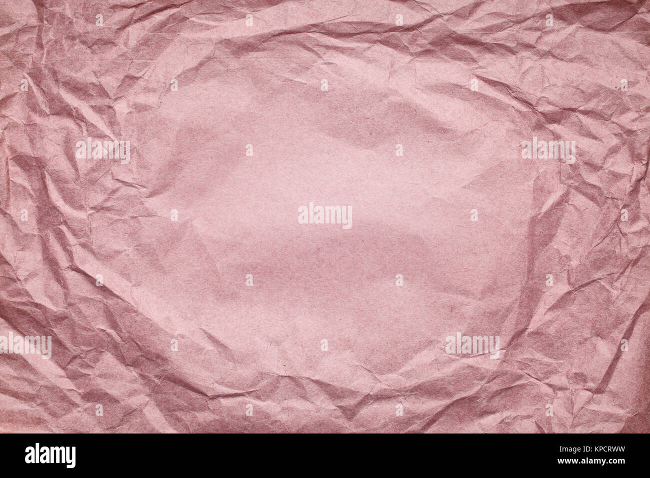 pink Crumpled paper Stock Photo - Alamy