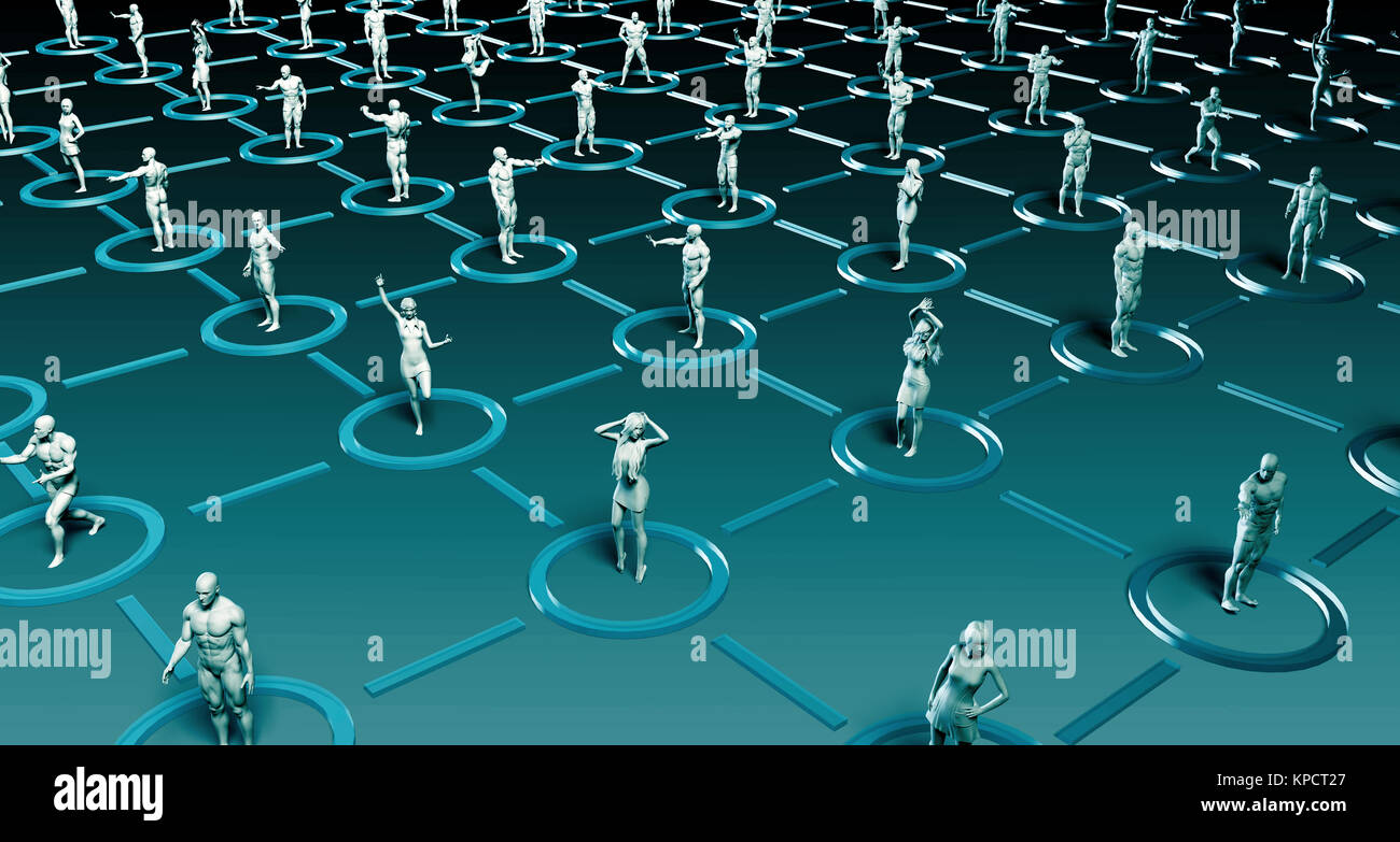 Cartoon addicted man using mobile phone hi-res stock photography and ...