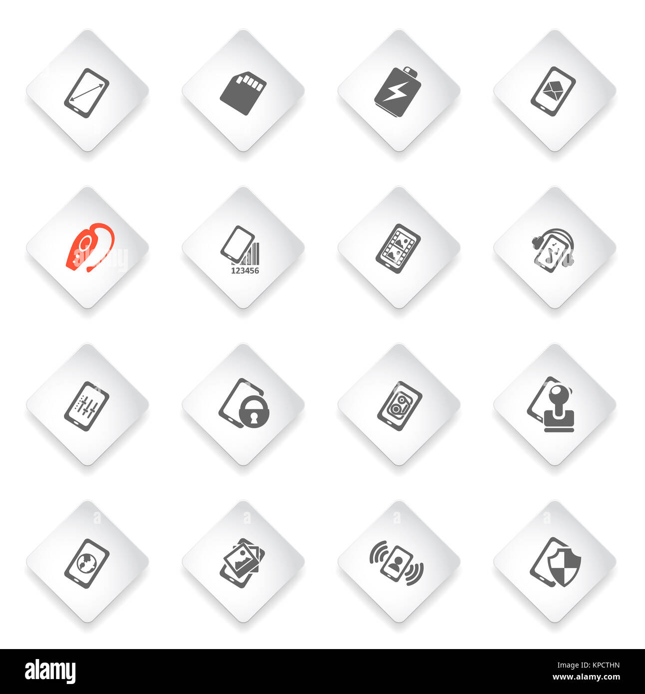 Smartphone, specifications and functions Stock Photo - Alamy