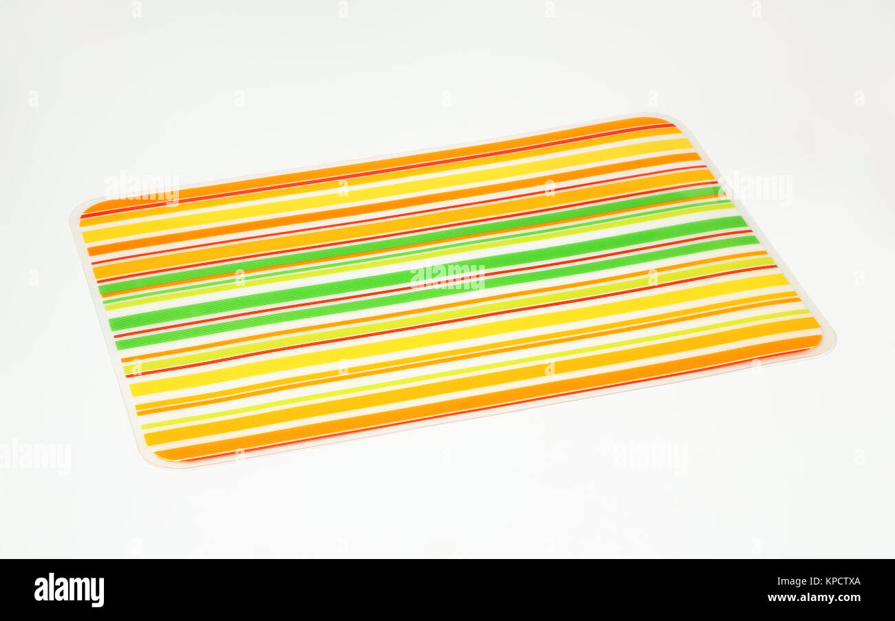 Plastic table mat Stock Photo - Alamy
