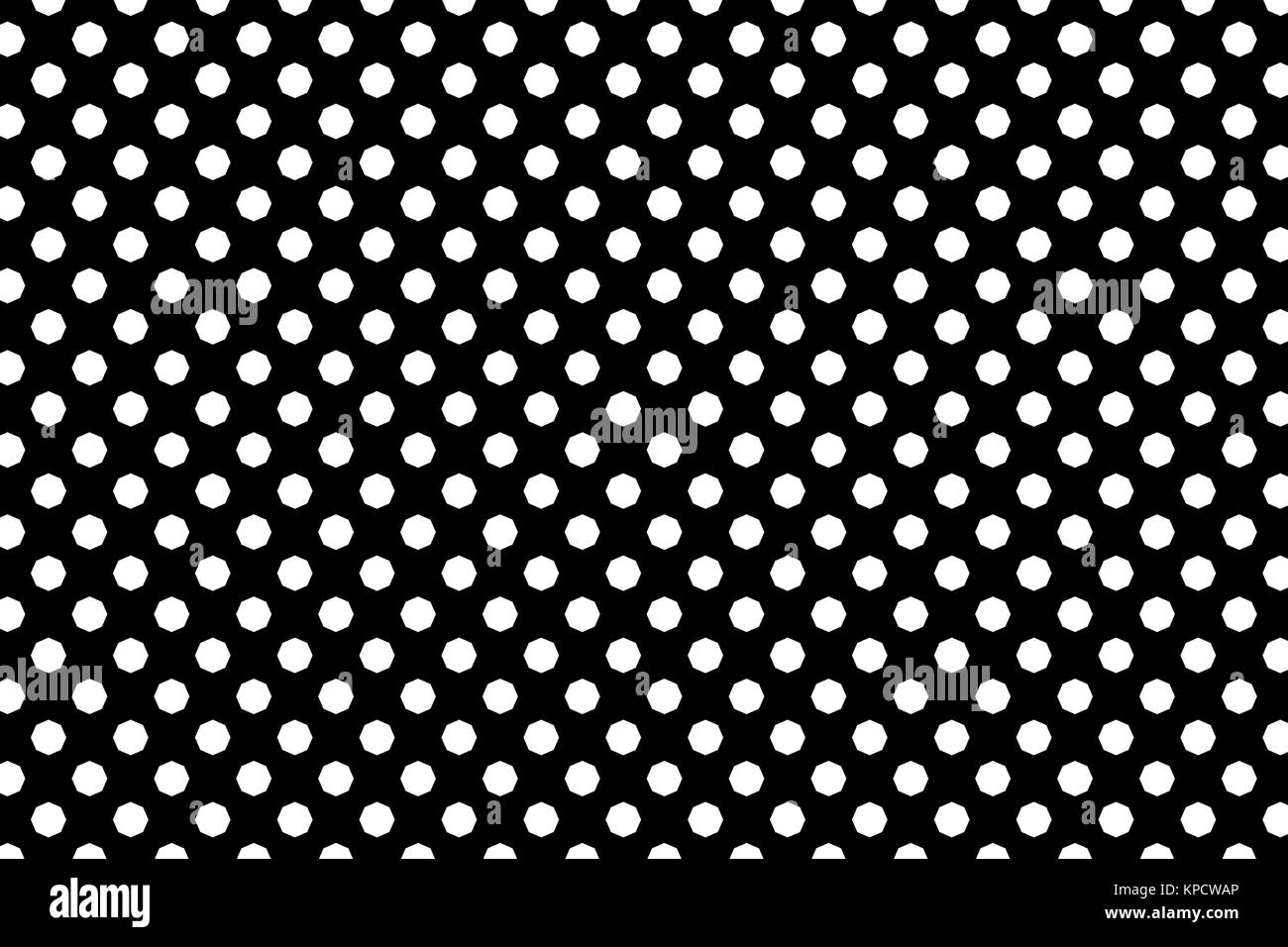 Octagon pattern, Mesh - abstract black and white pattern - vector ...