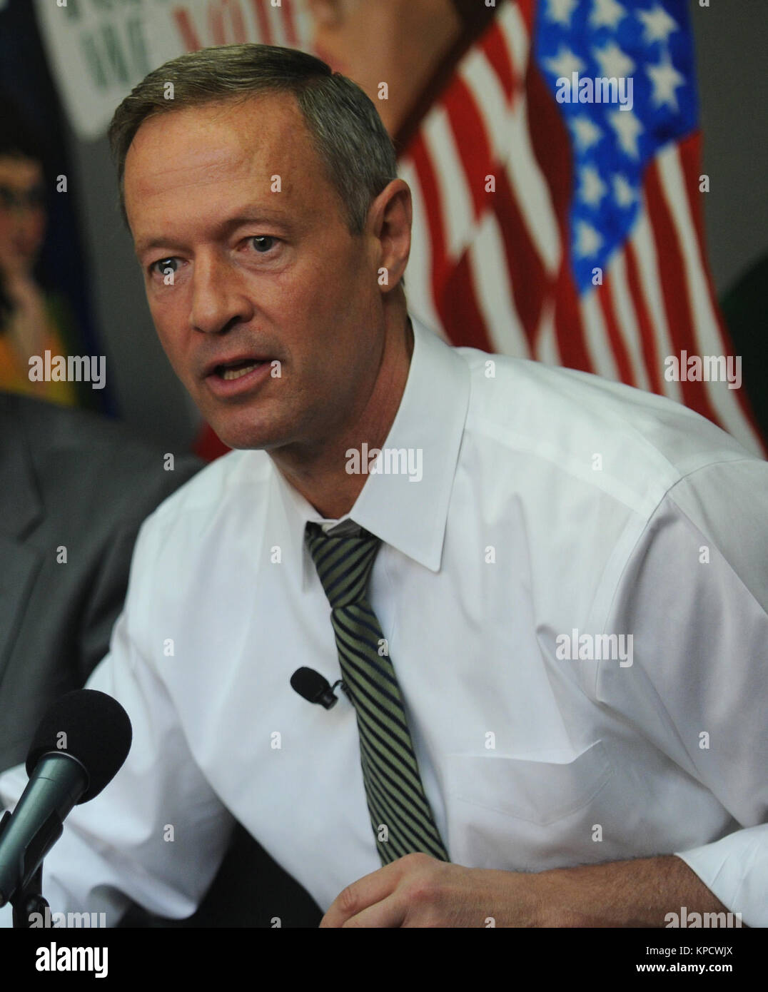 NEW YORK, NY - JULY 14: Martin O'Malley holds immigration roundtable at ...