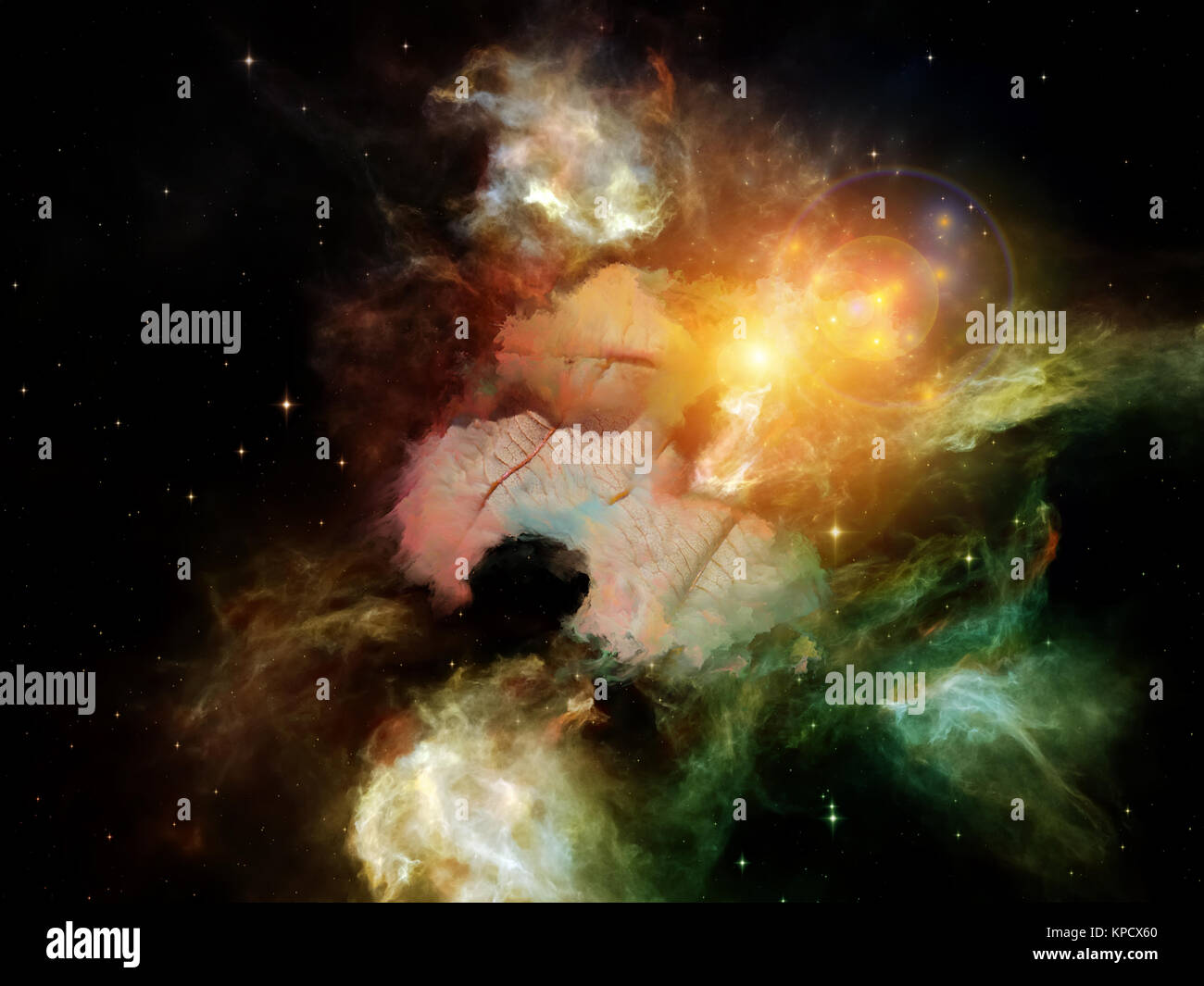 Visualization of Dream Space Stock Photo - Alamy