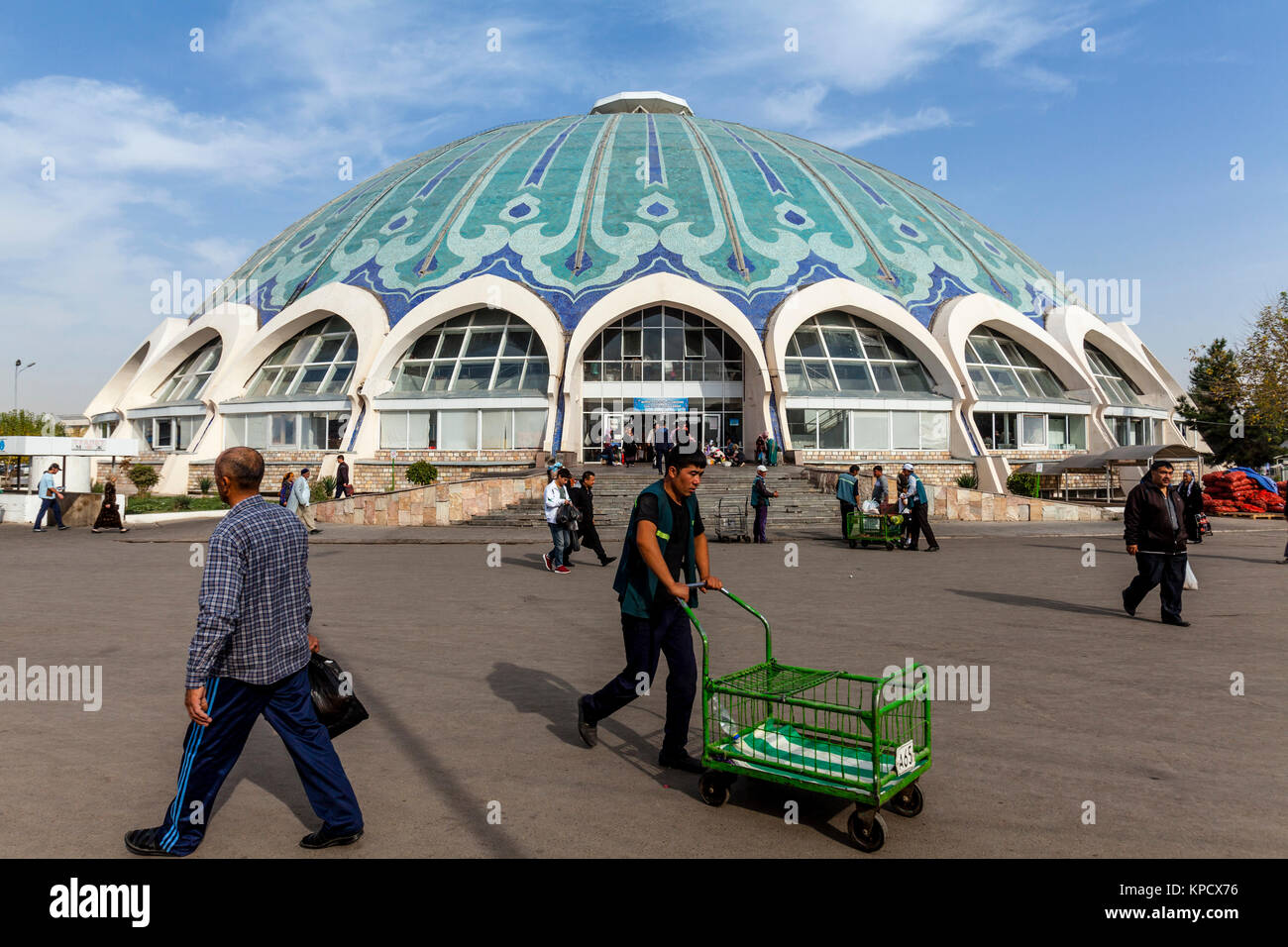 Chorsu Bazaar, Tashkent, Uzbekistan Stock Photo - Alamy