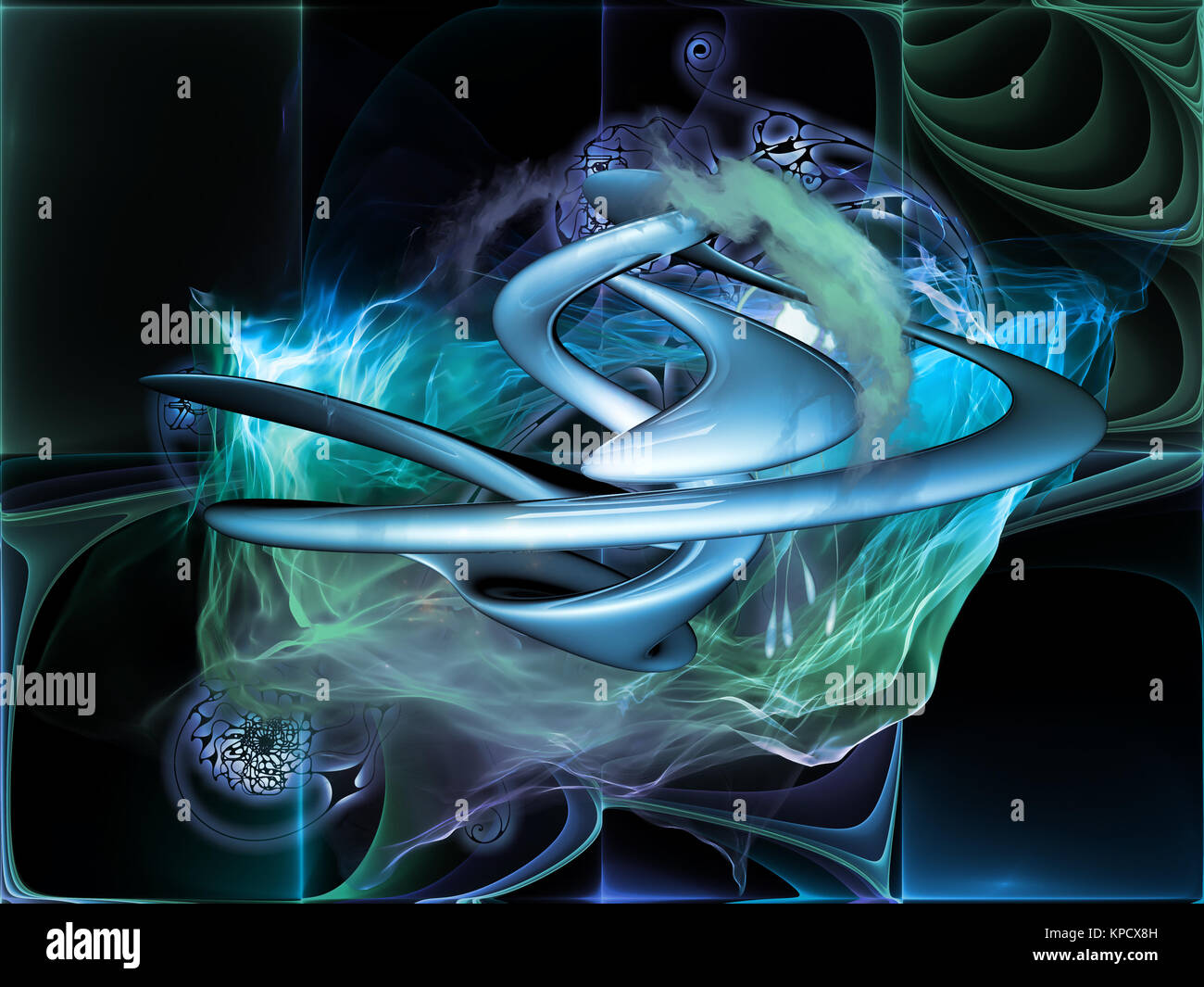 Advance of Math Visualization Stock Photo - Alamy