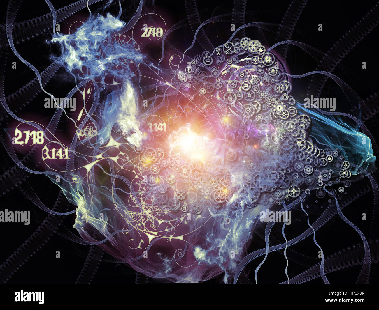 Metaphorical Math Visualization Stock Photo - Alamy