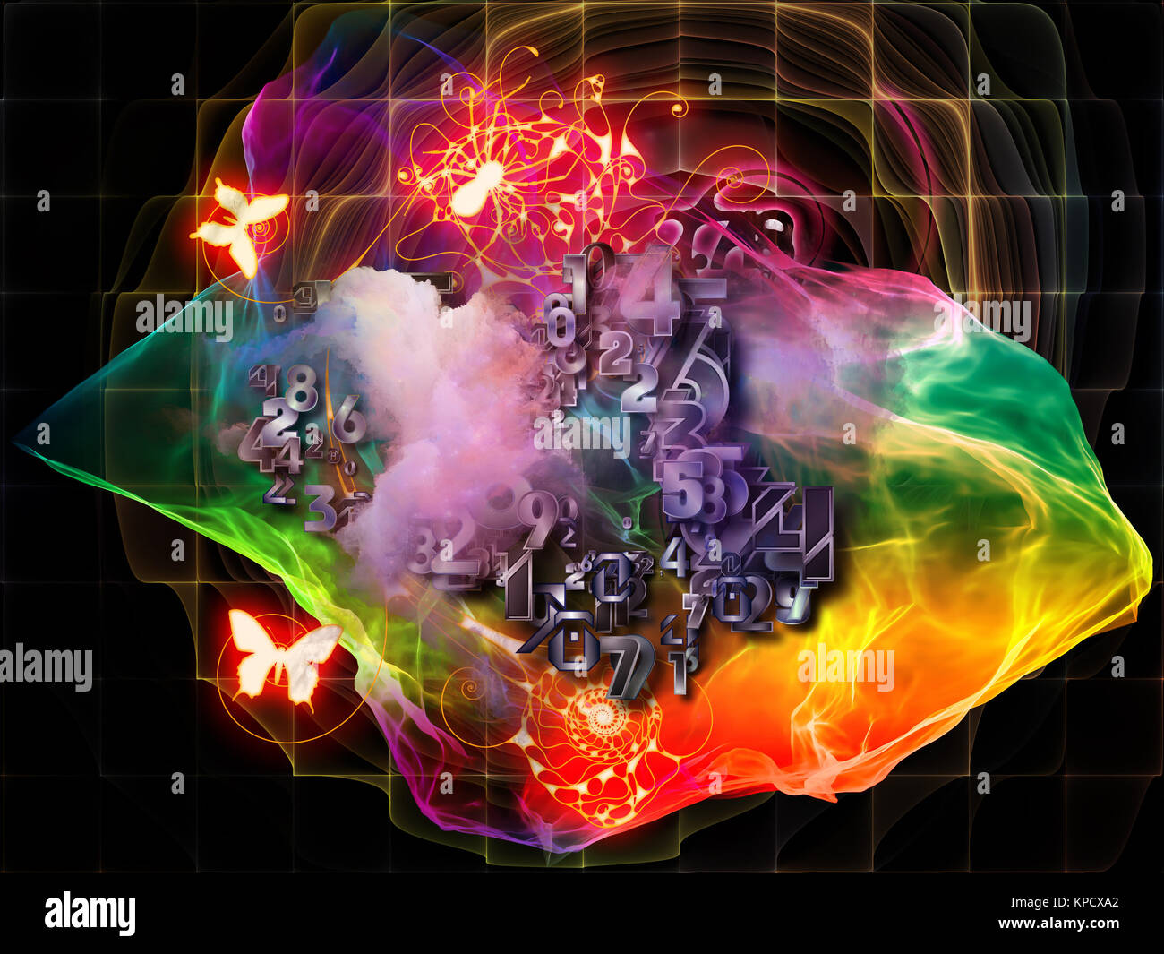 Math Visualization Technologies Stock Photo - Alamy