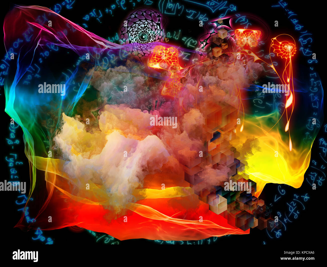 Math Visualization Design Stock Photo - Alamy