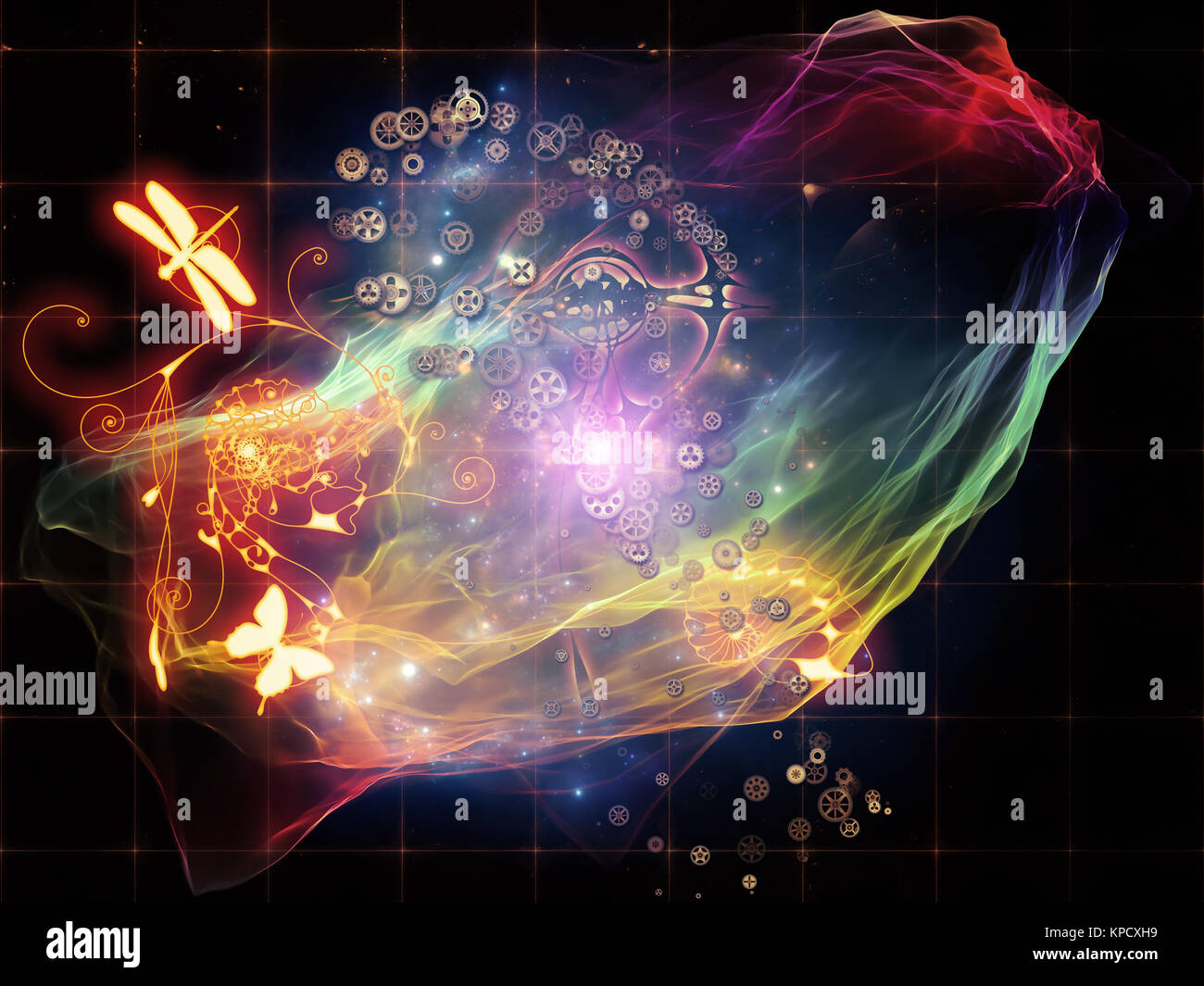 Perspectives of Math Visualization Stock Photo - Alamy