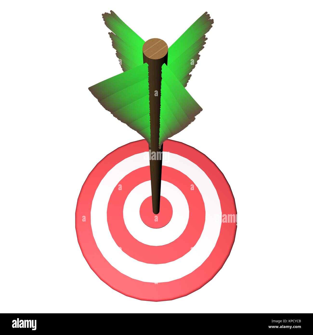 Archery archer target Cut Out Stock Images & Pictures - Alamy