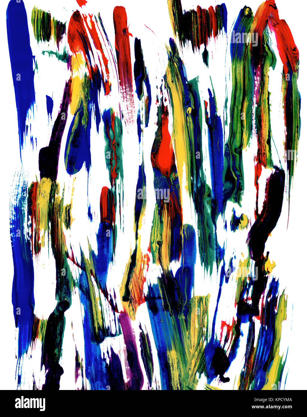 Abstract smears of paint Stock Photo - Alamy