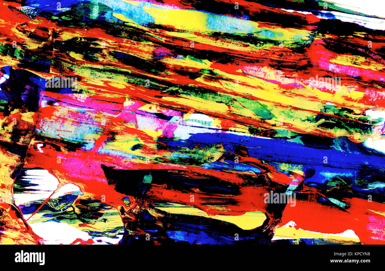 Bright abstract diagonal smears of paint Stock Photo - Alamy
