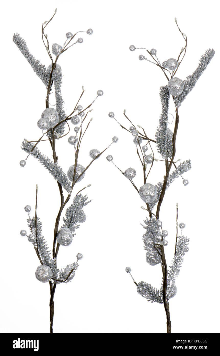 Luxury shiny christmas tree Cut Out Stock Images & Pictures - Alamy