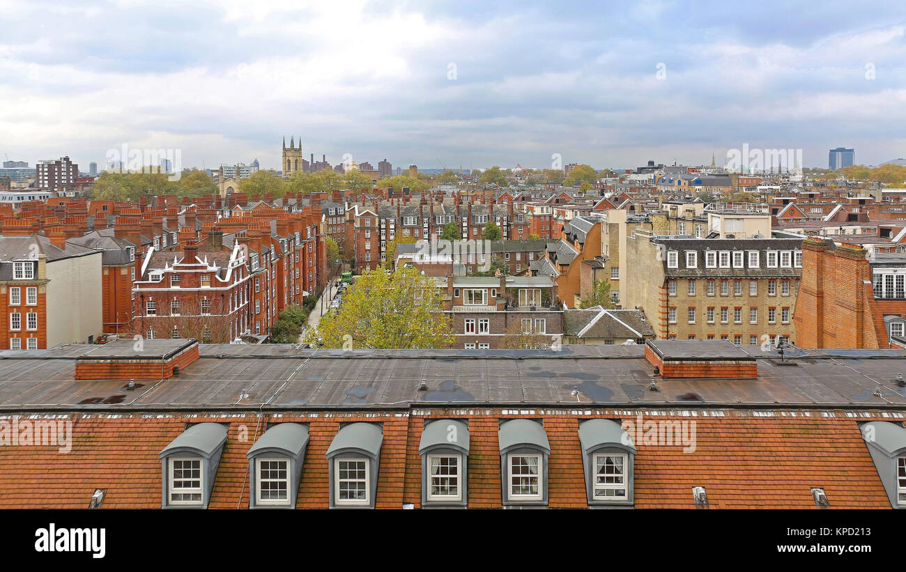 London roofs hi-res stock photography and images - Alamy