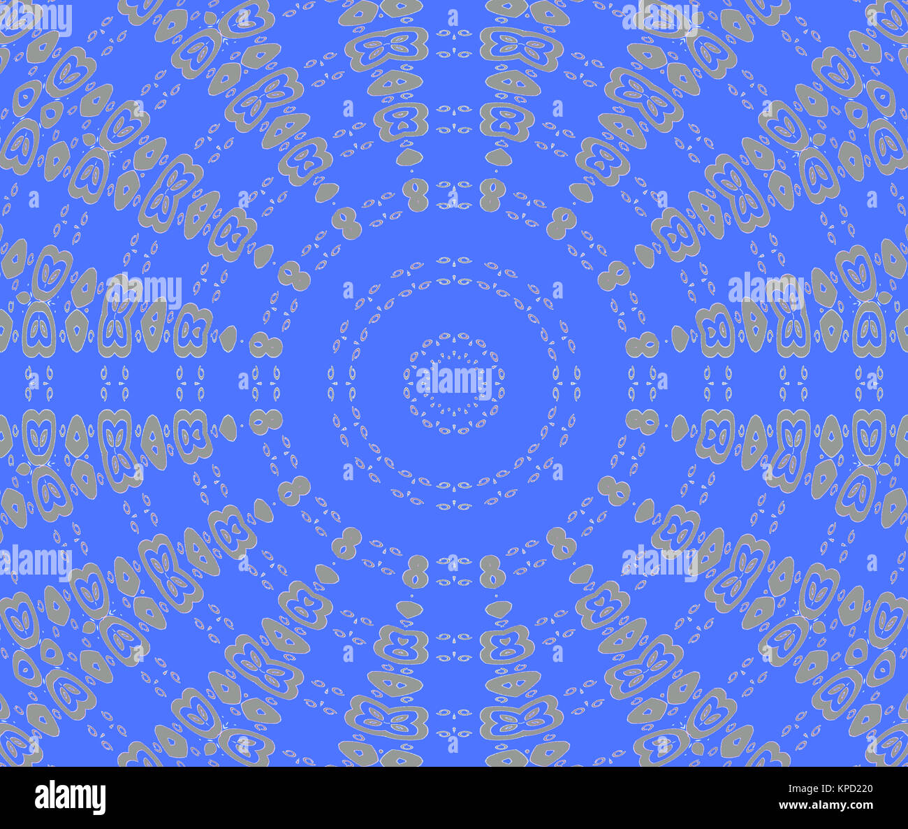 Abstract geometric seamless background. Concentric ornament with ...