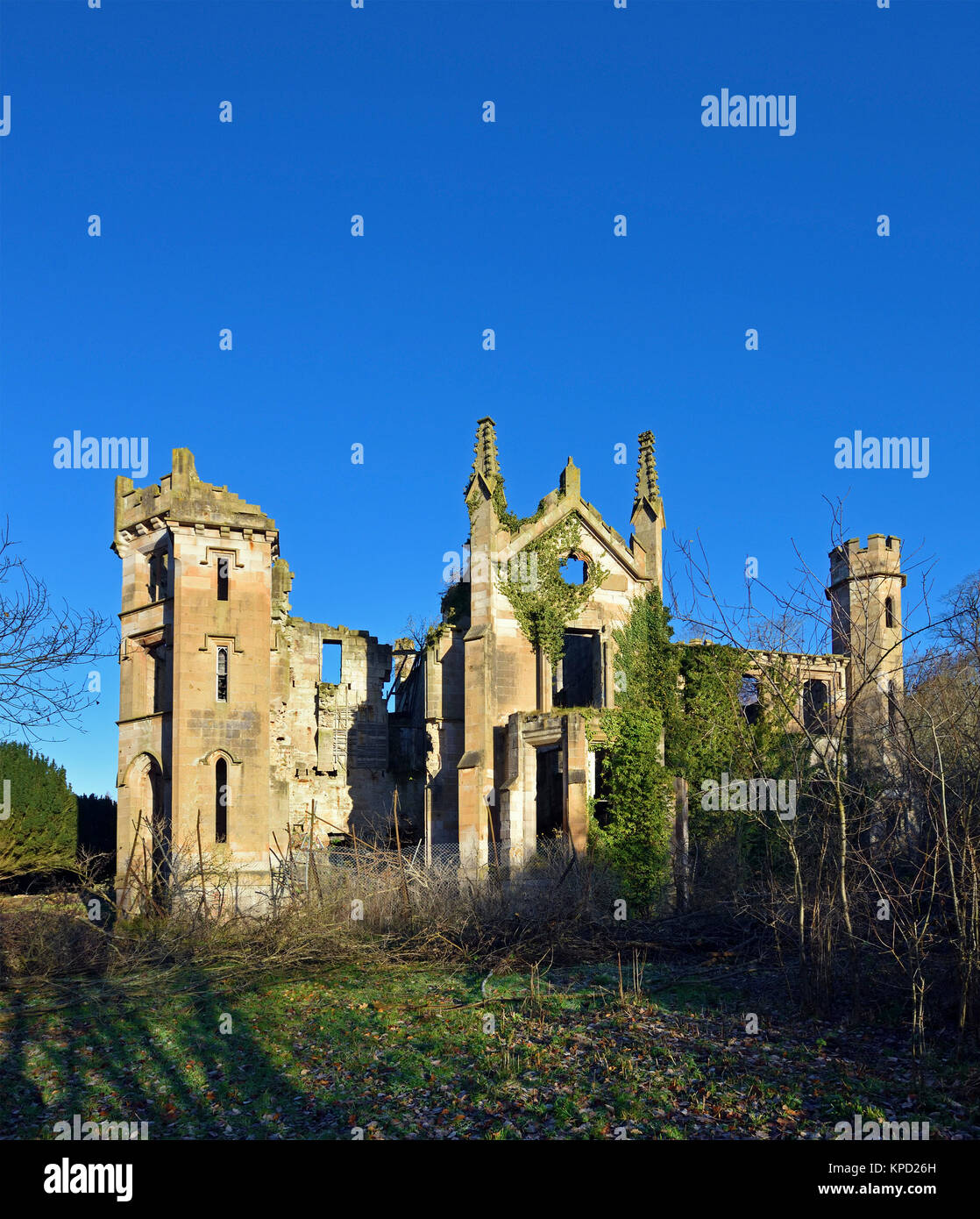 Ruin of Cambusnethan Priory, Castlehill Rd, Overtown, Wishaw, North ...