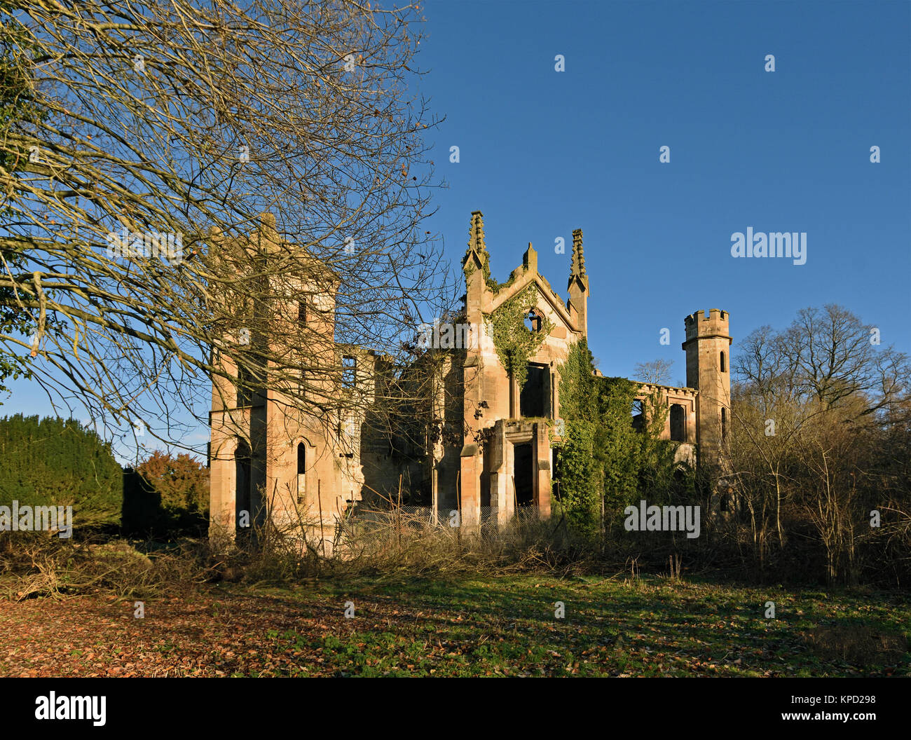 Ruin of Cambusnethan Priory, Castlehill Rd, Overtown, Wishaw, North ...