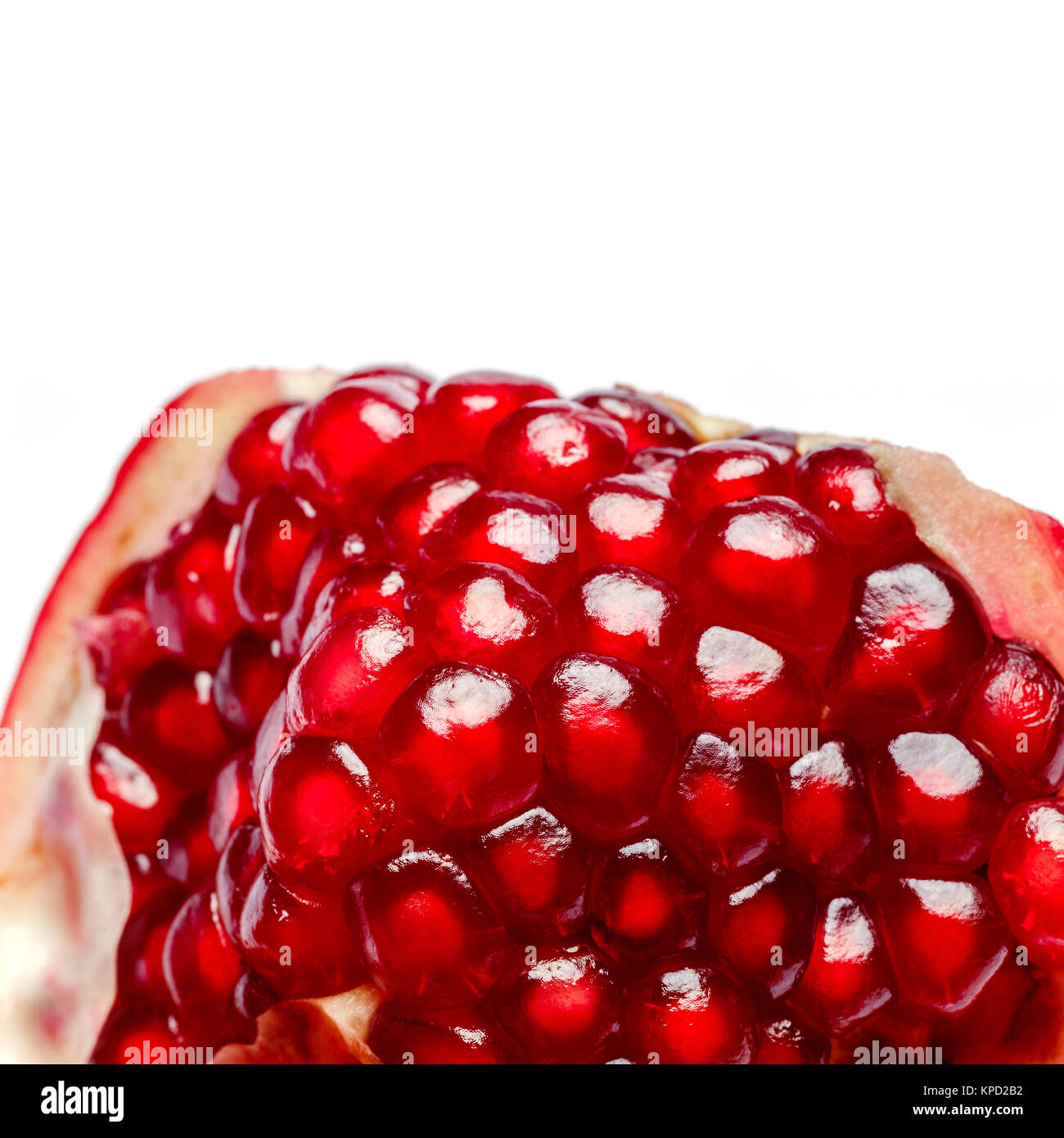 Pomegranate seeds close-up Stock Photo - Alamy