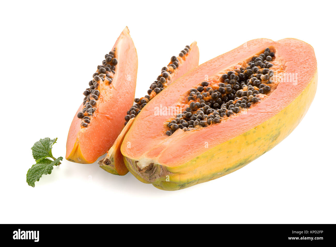 Fresh and tasty papaya Stock Photo - Alamy