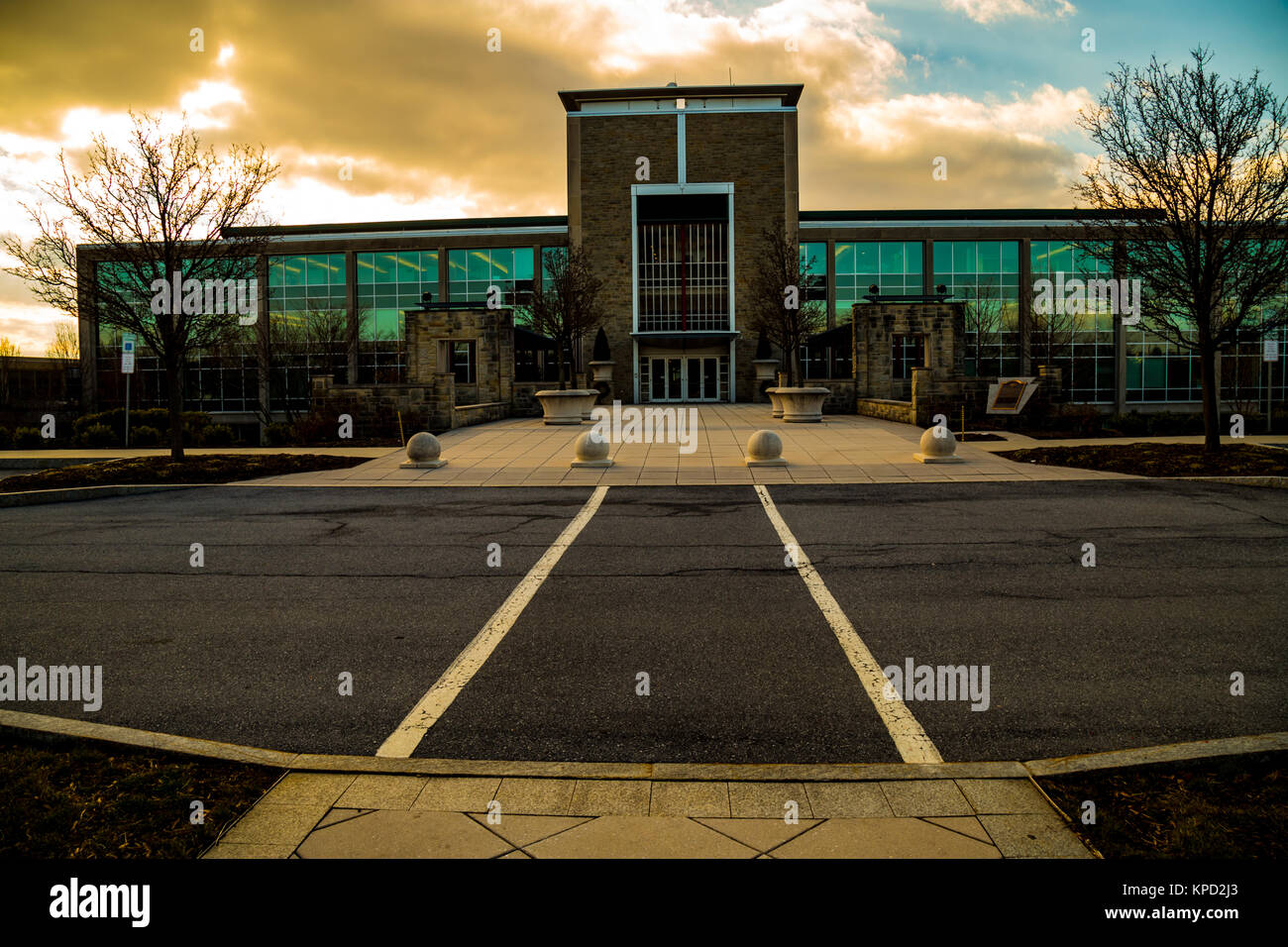 Harrisburg, PA - January 1, 2017: The Pennsylvania Turnpike ...