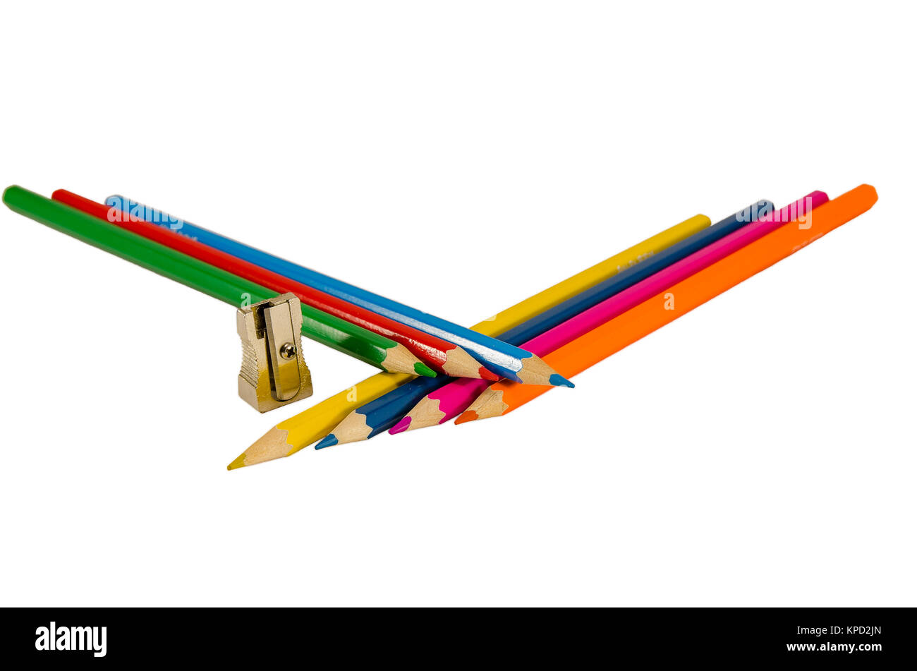 Colored pencils for children and students Stock Photo - Alamy