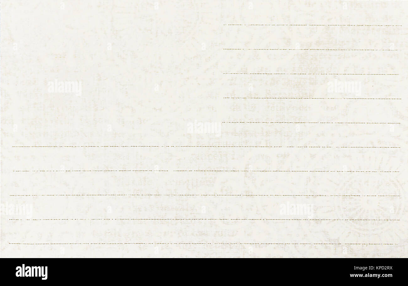 Empty letterhead or greeting card, paper , cardboard Stock Photo - Alamy